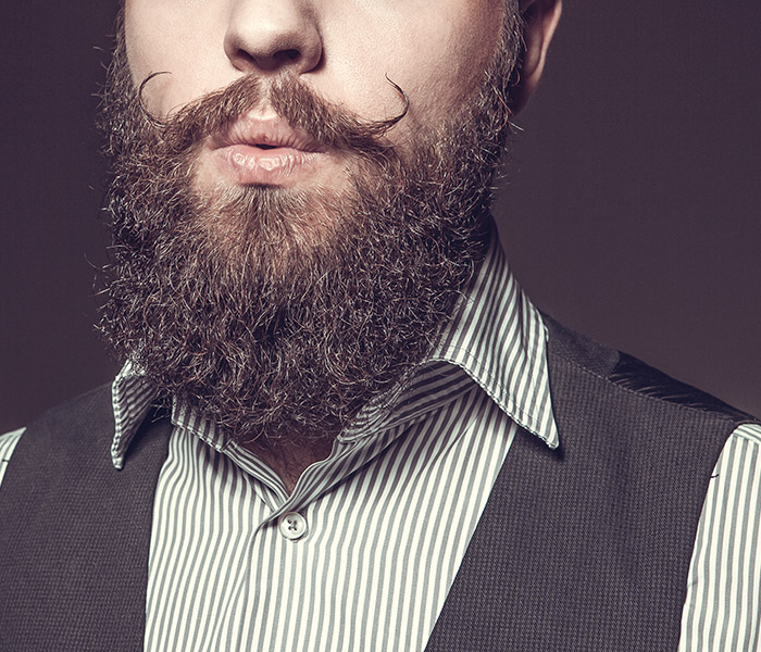 Vintage Mustache Style - Riverbend Barber London, Ontario